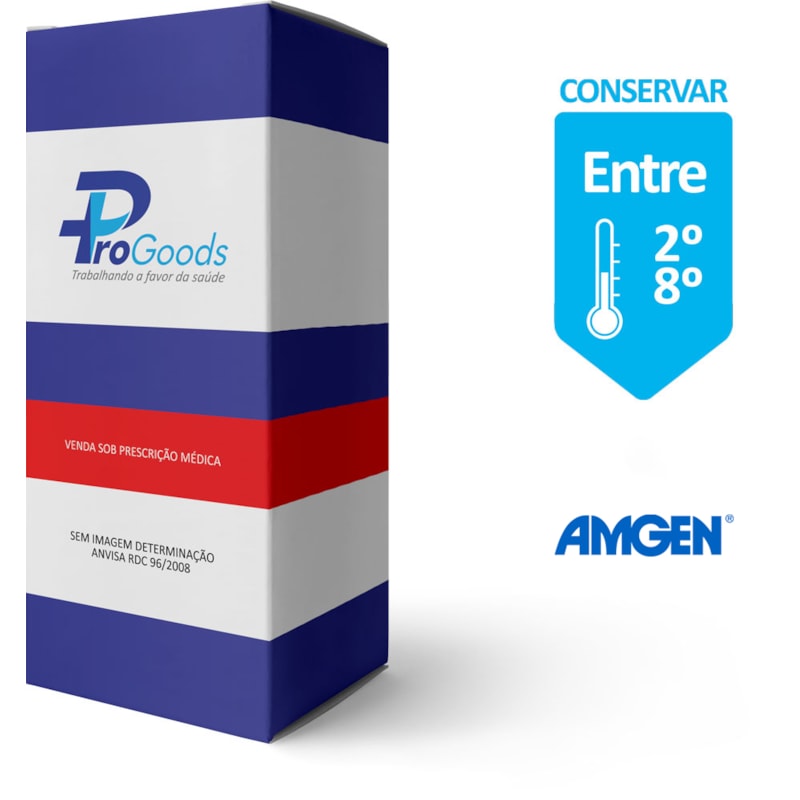 Prolia Denosumabe 60mg/mL caixa com 1 seringa preenchida com 1mL de ...